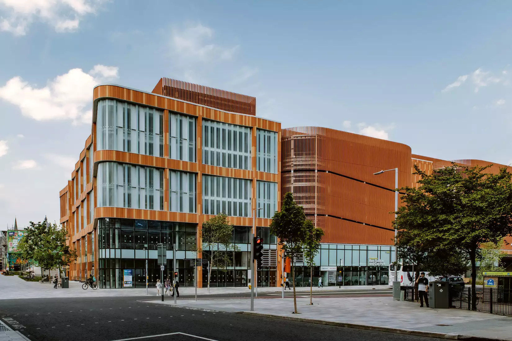 Broadmarsh Bus Station, MSCP & Library, Nottingham | Glasfabrik Lamberts