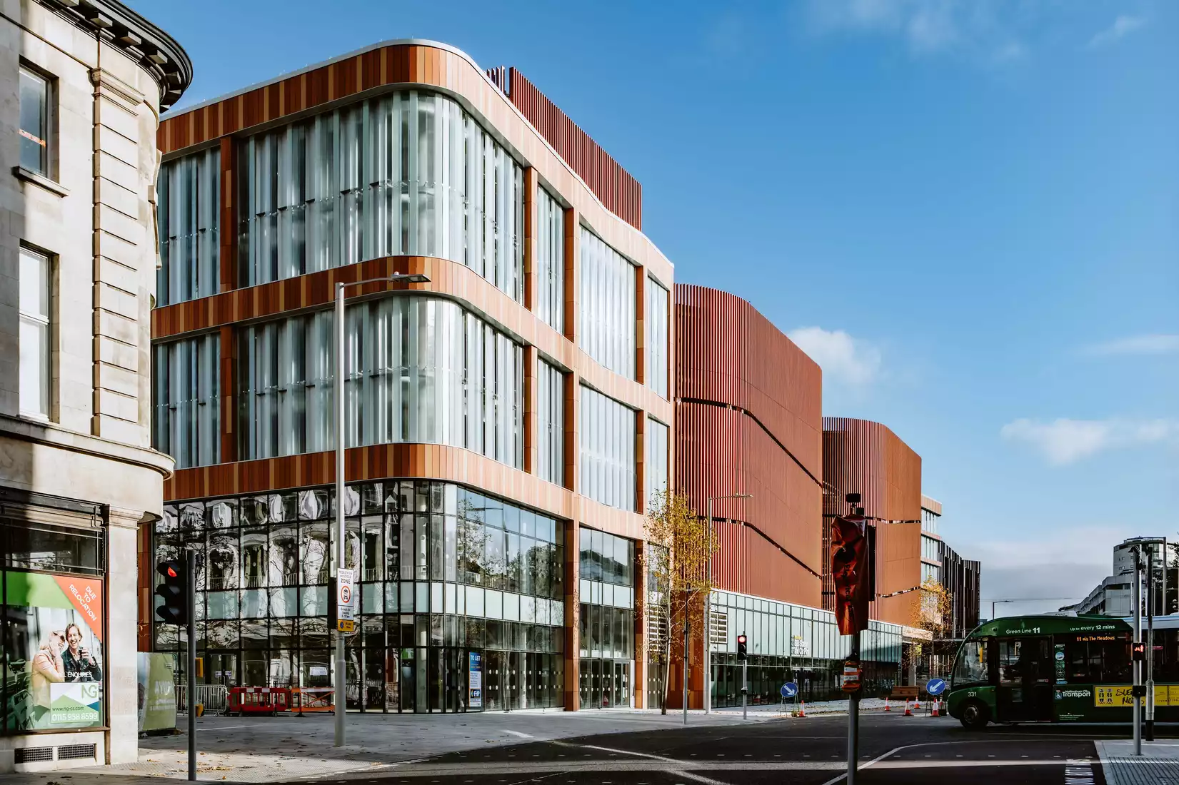 Broadmarsh Bus Station, MSCP & Library, Nottingham | Glasfabrik Lamberts