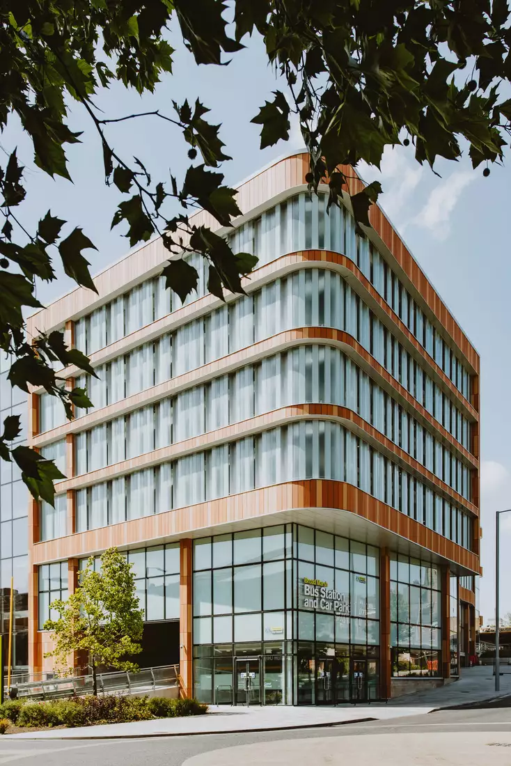 Broadmarsh Bus Station, MSCP & Library, Nottingham | Glasfabrik Lamberts